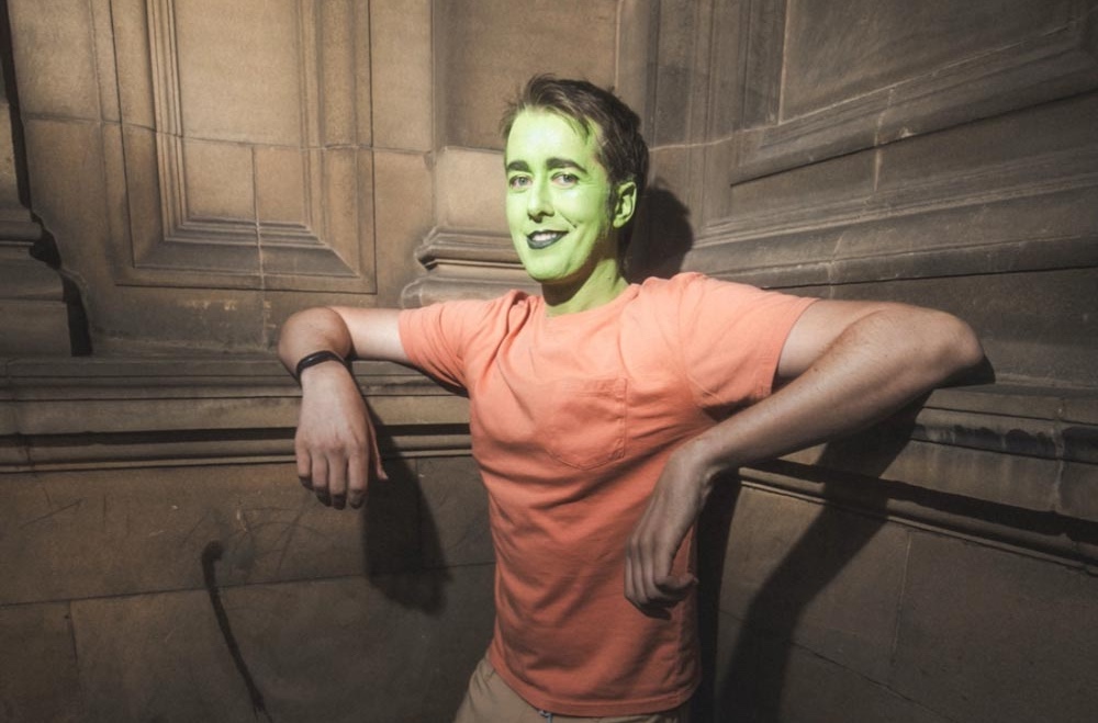 Witch-obsessed comedian Tim Murray is bringing his costumes, camp and ...