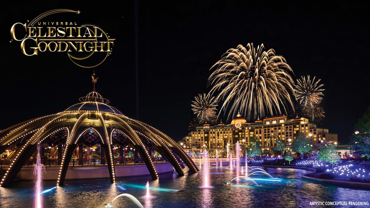 Epic Universe debuts brand-new 'celestial' nighttime lights and ...